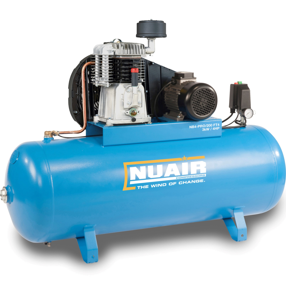 Nuair Stationary Piston Compressors - Air System Controls